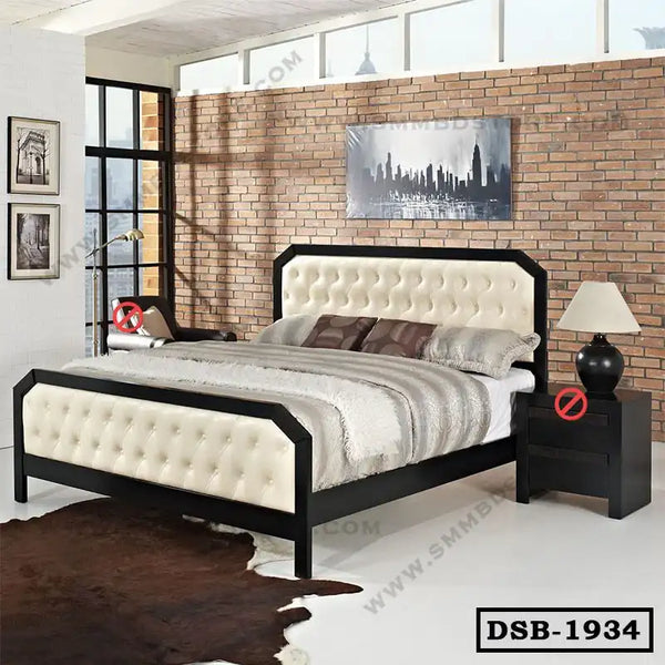 Modern Tufted Upholstered Bed DSB-1934 – SMM BD STORE